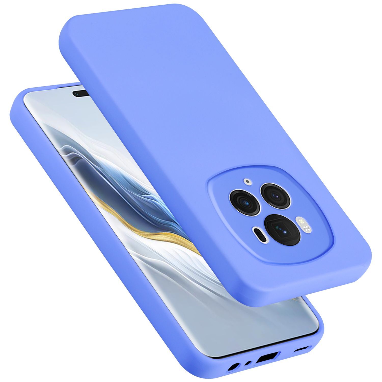 Honor Magic 6 Pro Cover Etui Case (Lilla) | Elgiganten | Elgiganten