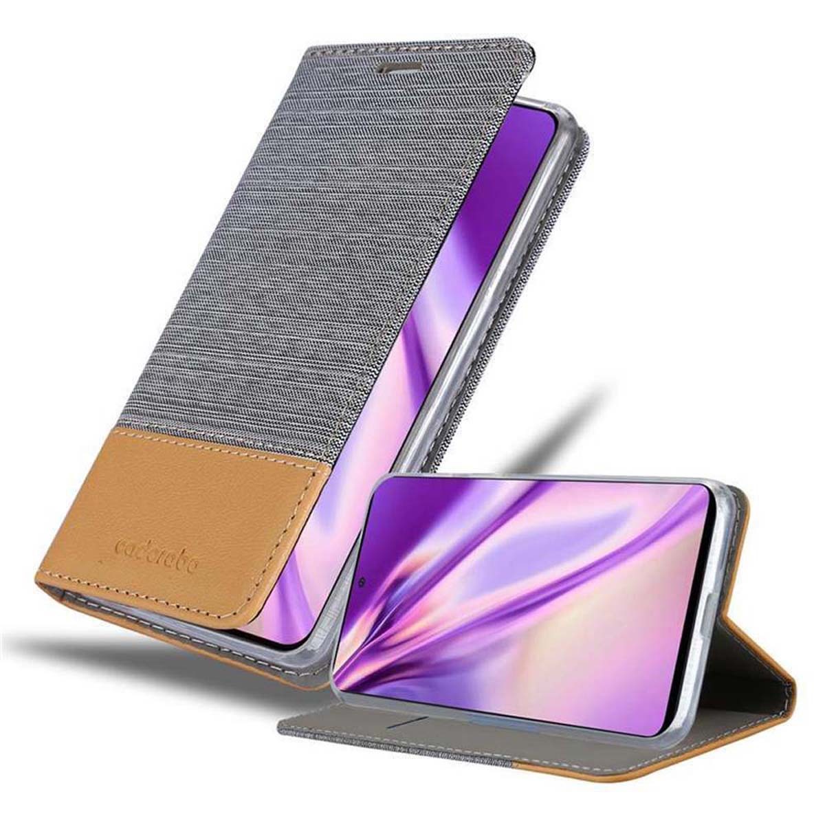 Samsung Galaxy A71 4G Pungetui Cover Case (Grå) | Elgiganten | Elgiganten