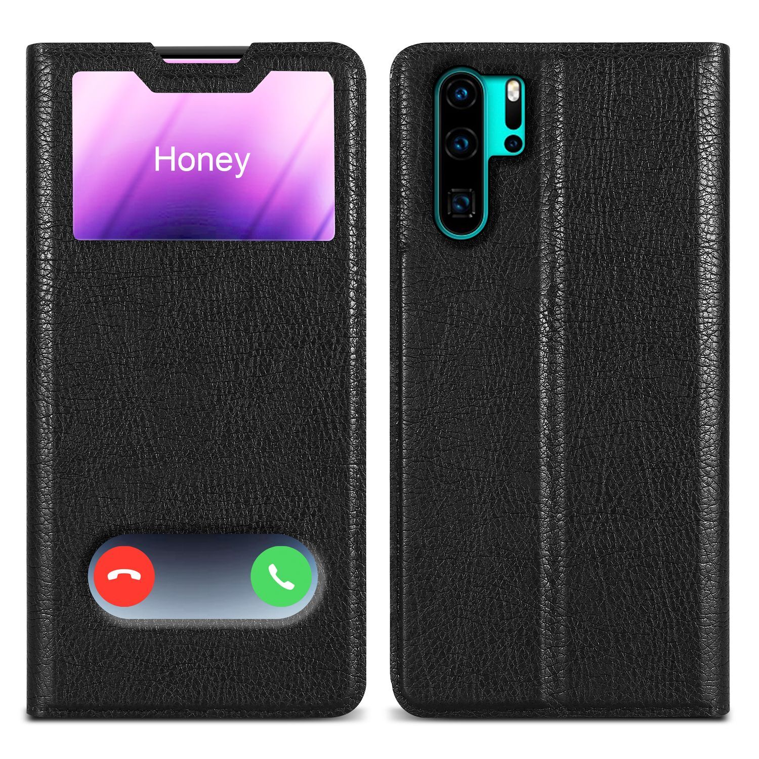 Huawei P30 PRO lommebokdeksel cover (svart) - Elkjøp | Elkjøp