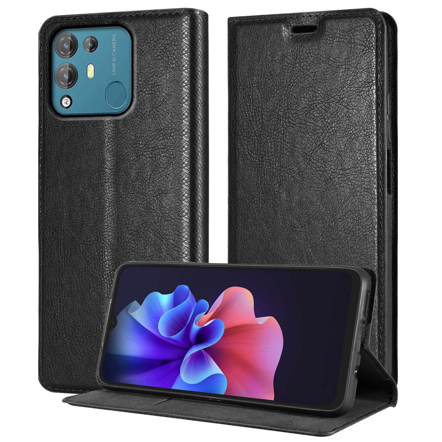 Blackview A55 PRO lommebokdeksel case (svart) - Elkjøp | Elkjøp