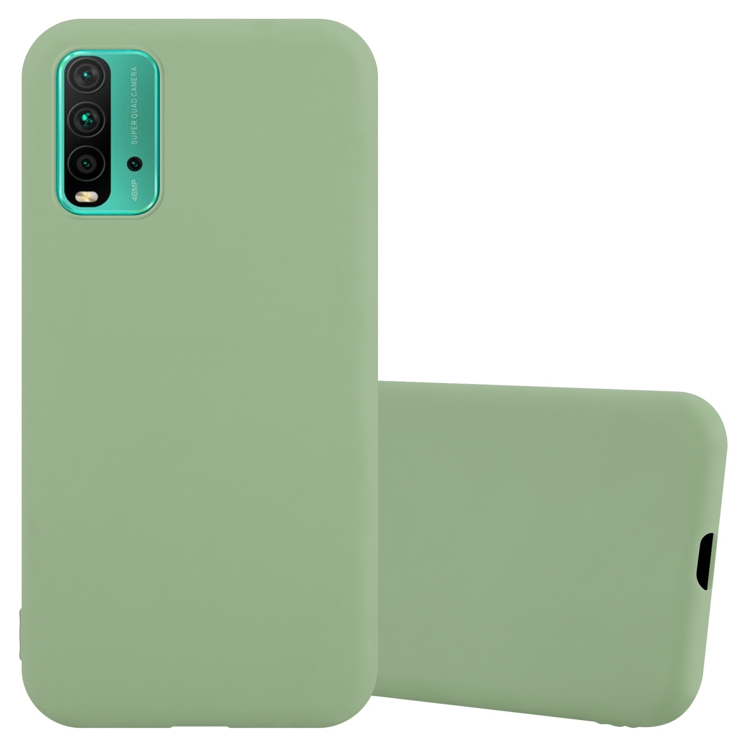 Cover Xiaomi RedMi 9T / POCO M3 Etui Case (Grøn) | Elgiganten | Elgiganten