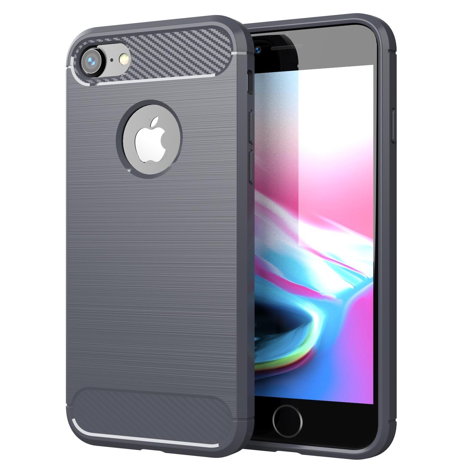 Deksel iPhone 7 / 7S / 8 ultra slim (grå) - Elkjøp | Elkjøp