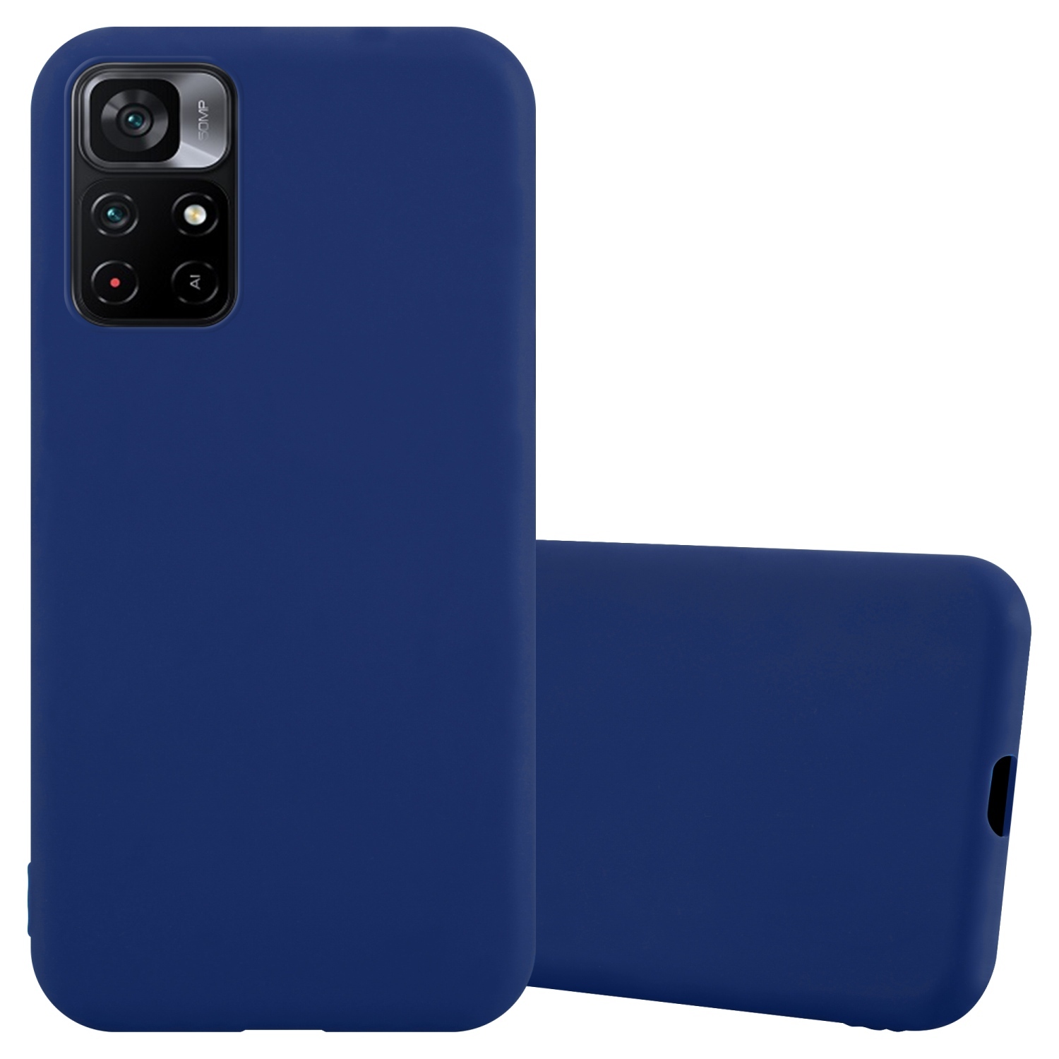 Cover Xiaomi POCO M4 PRO 5G Etui Case (Blå) | Elgiganten | Elgiganten