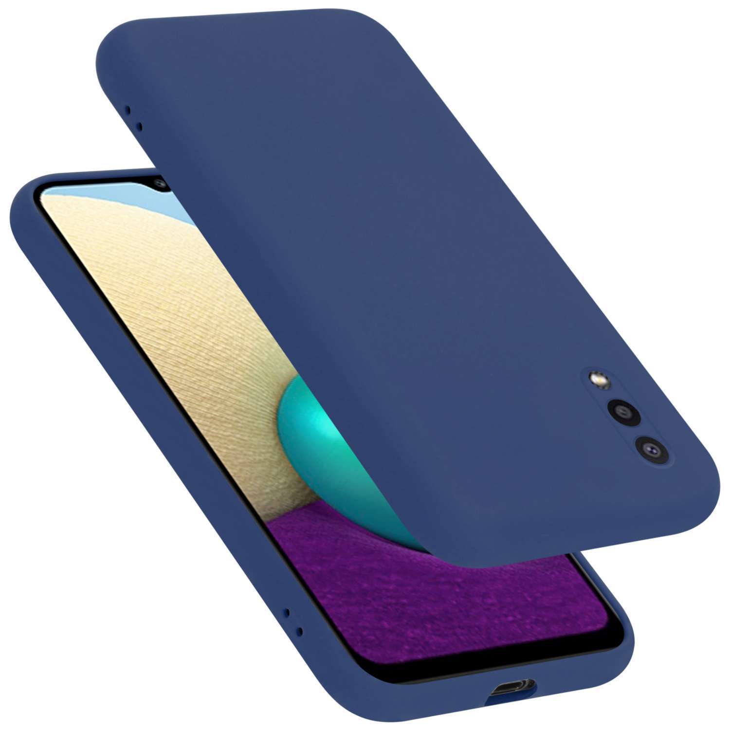 Samsung Galaxy A02 / M02 Cover Etui Case (Blå) | Elgiganten | Elgiganten