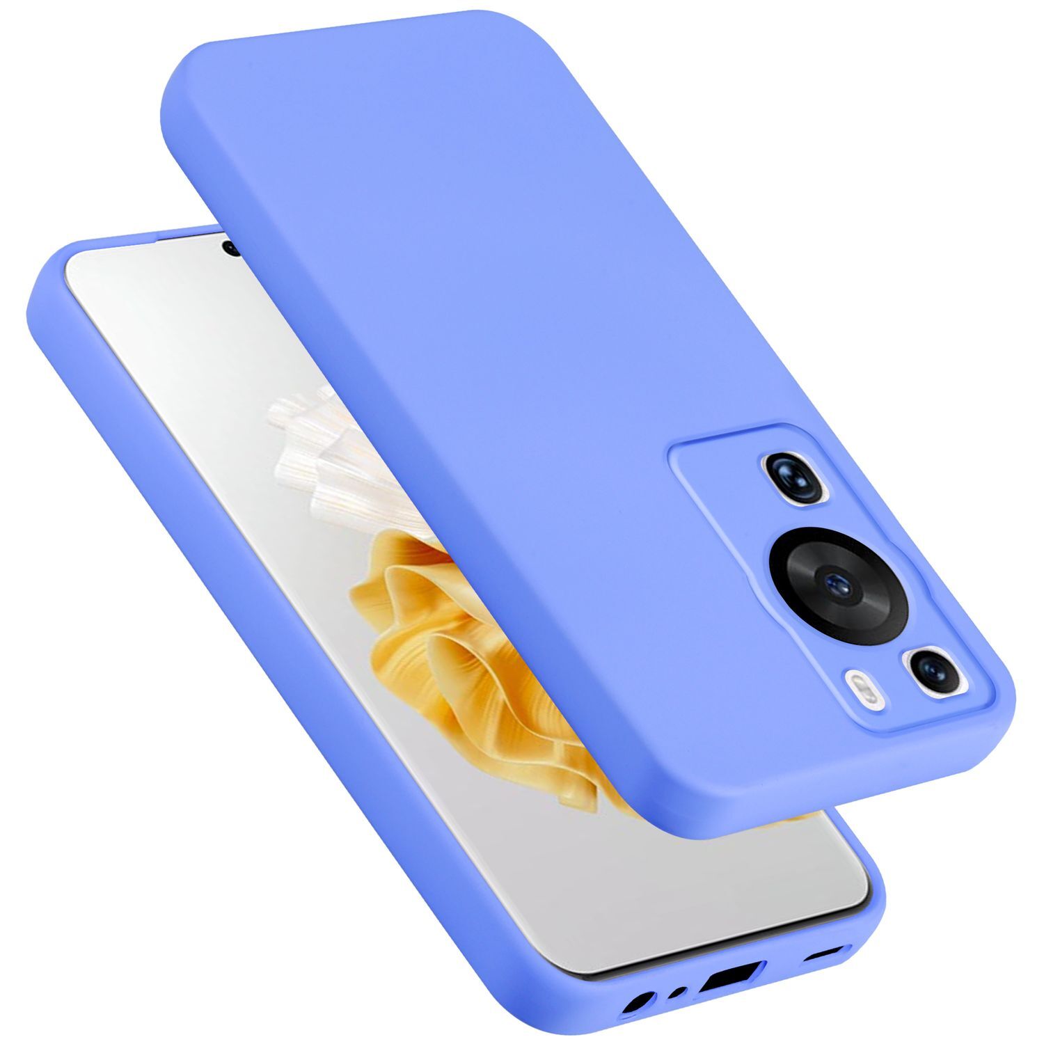 Huawei P60 Pro Cover Etui Case (Lilla) | Elgiganten | Elgiganten