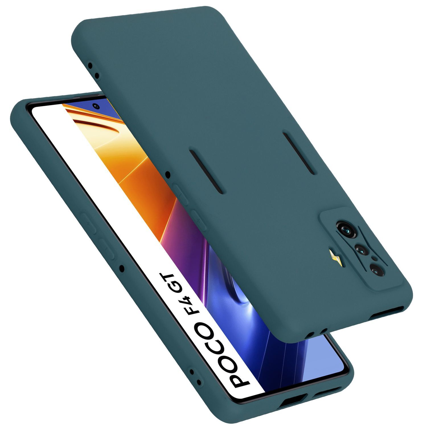Xiaomi Poco F4 GT Cover Etui Case (Grøn) | Elgiganten | Elgiganten
