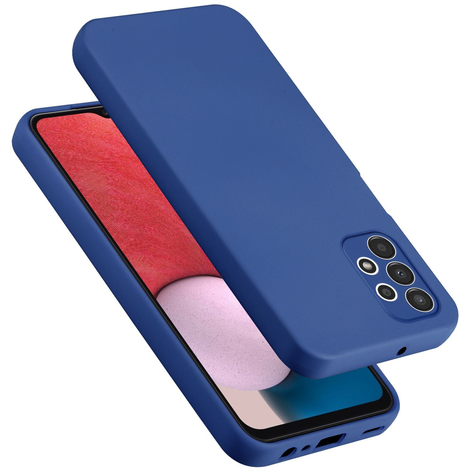 Samsung Galaxy A13 4G Cover Etui Case (Blå) | Elgiganten | Elgiganten