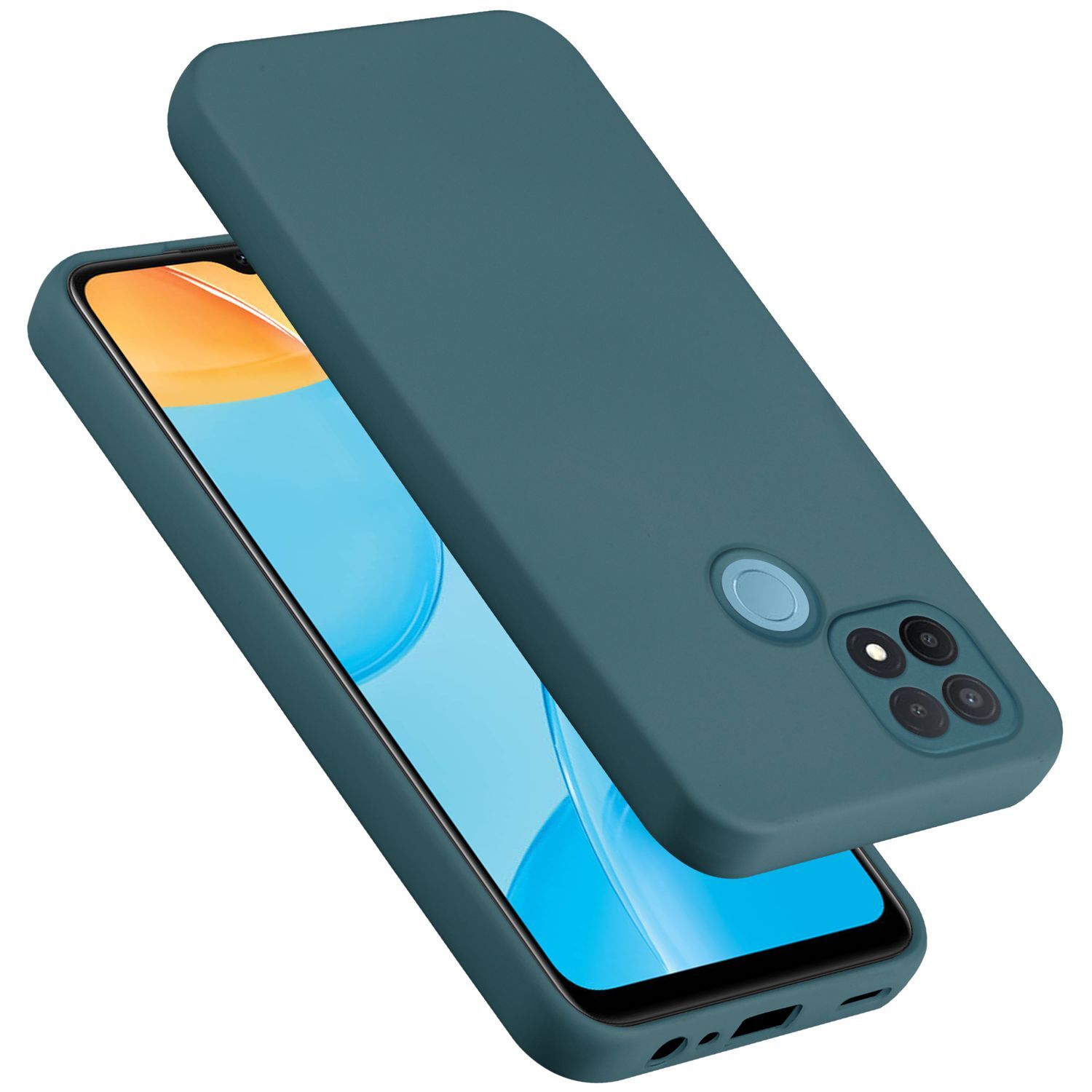 OPPO A15 / A15s Cover Etui Case (Grøn) | Elgiganten | Elgiganten