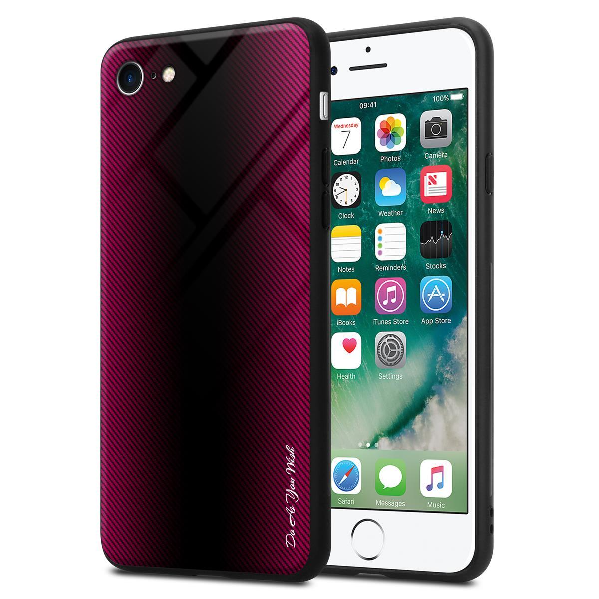 Cover iPhone 7 / 7S / 8 / SE 2020 Etui Case (Lyserød) | Elgiganten ...