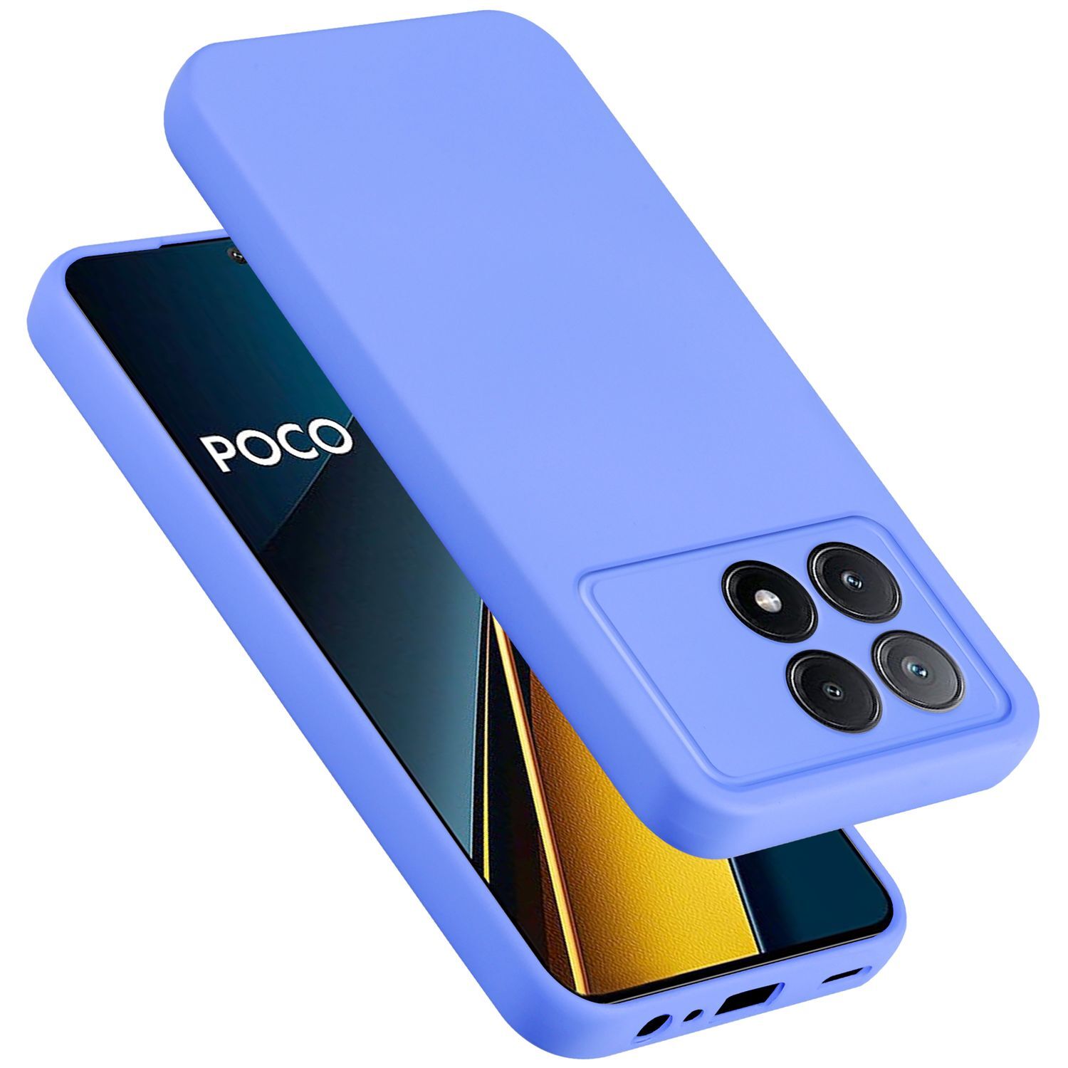 Xiaomi Poco X6 Pro Cover Etui Case (Lilla) | Elgiganten | Elgiganten