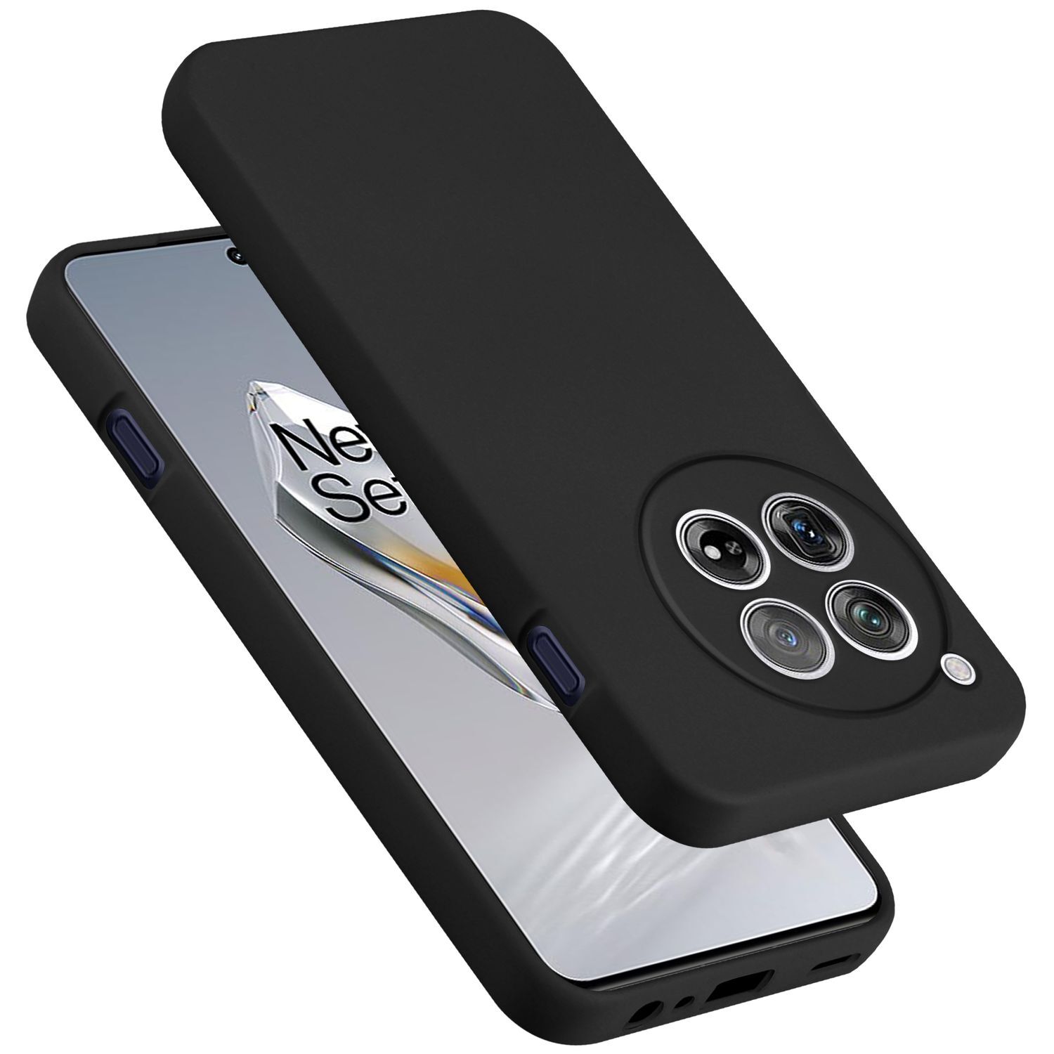 OnePlus 12 Cover Etui Case (Sort) | Elgiganten | Elgiganten