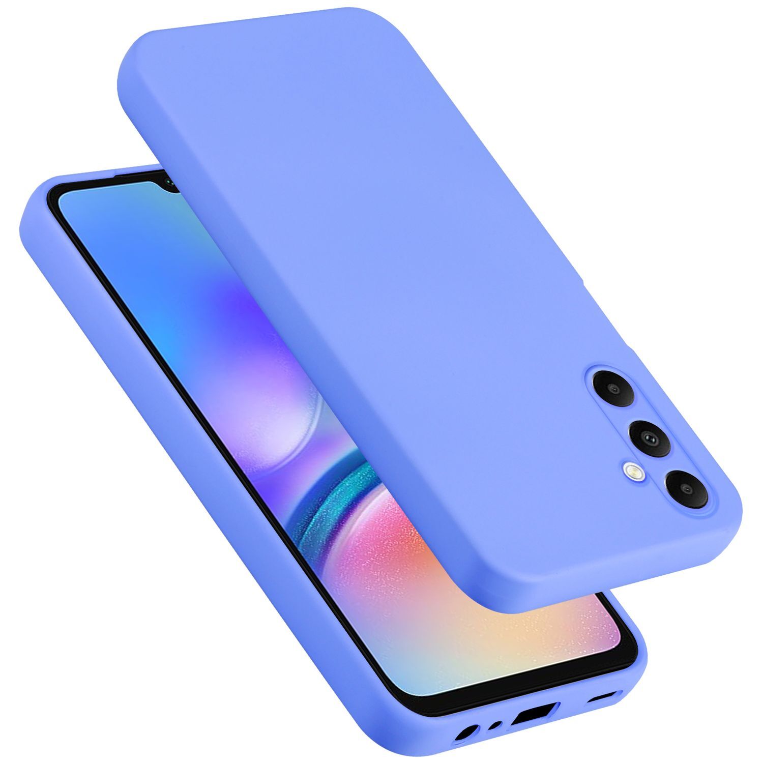 Samsung Galaxy A05s Cover Etui Case (Lilla) | Elgiganten | Elgiganten