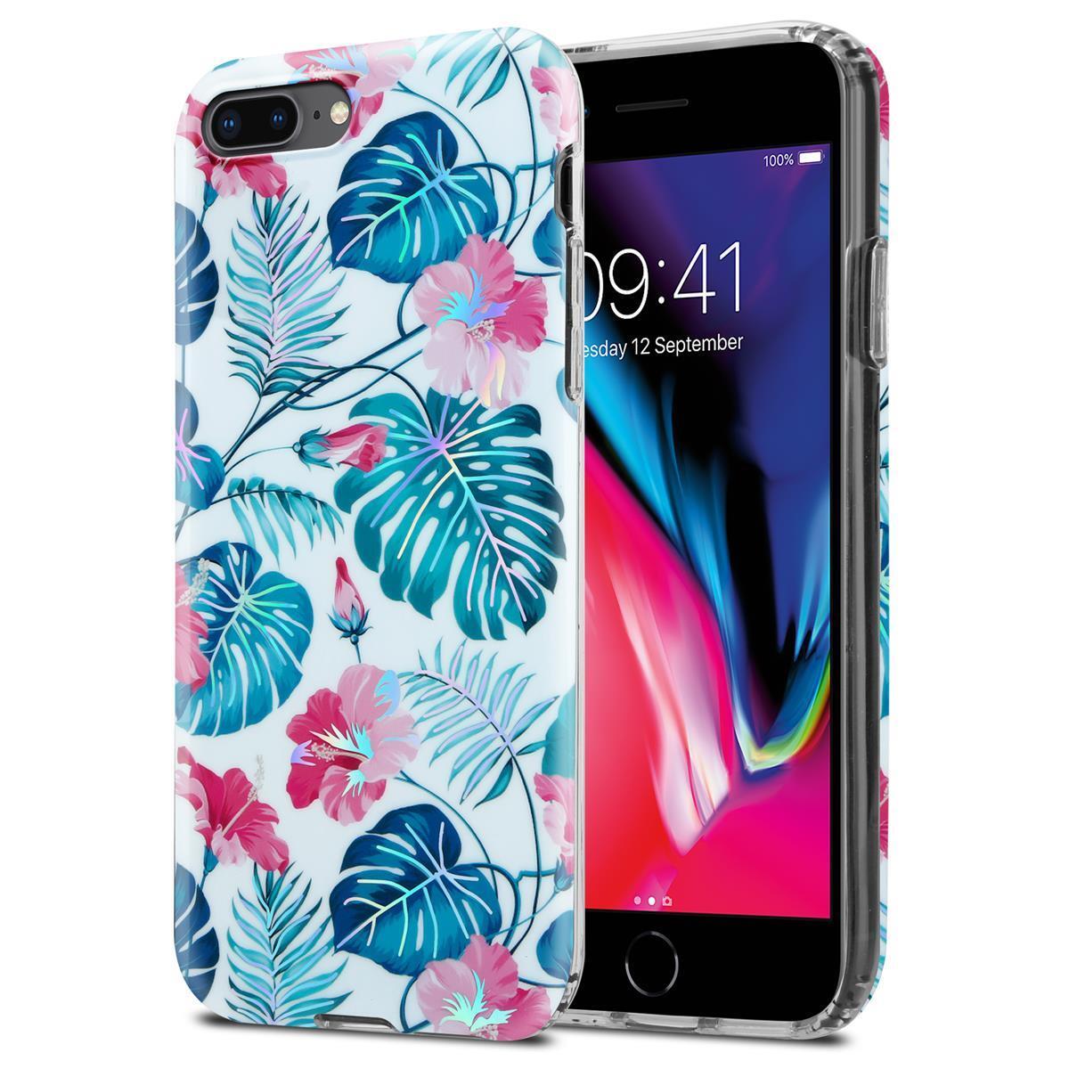 iPhone 7 PLUS / 7S PLUS / 8 PLUS Etui Cover Blomster | Elgiganten ...