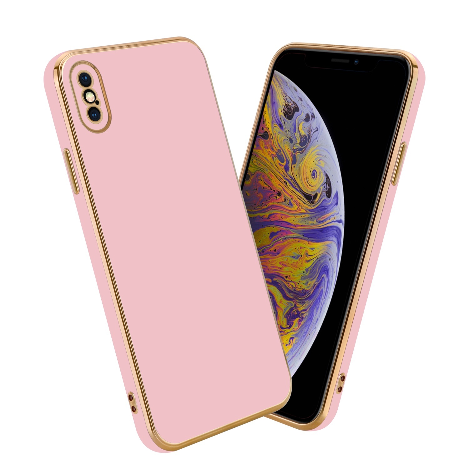 iPhone XS MAX silikondeksel case (rosa) - Elkjøp | Elkjøp