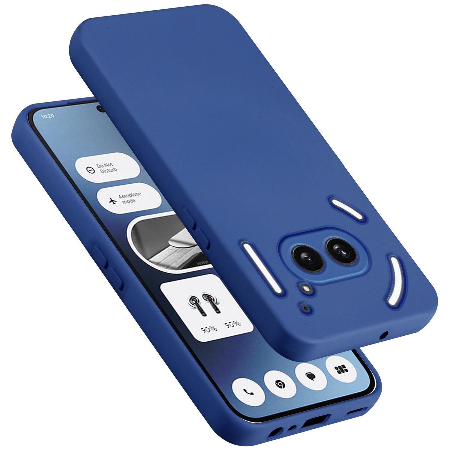 Nothing Phone 2a Cover Etui Case (Blå) | Elgiganten | Elgiganten