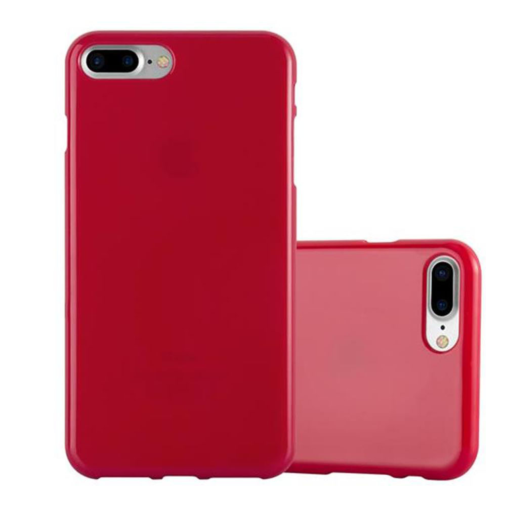 iPhone 7 PLUS / 7S PLUS / 8 PLUS Skal Fodral Case (Röd) - Elgiganten ...