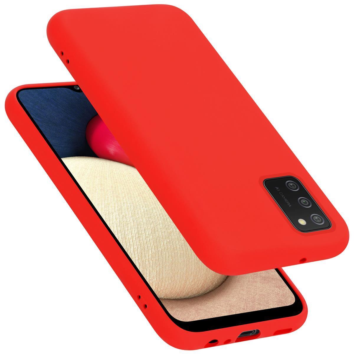 Samsung Galaxy A02s silikondeksel case (rød) - Elkjøp | Elkjøp