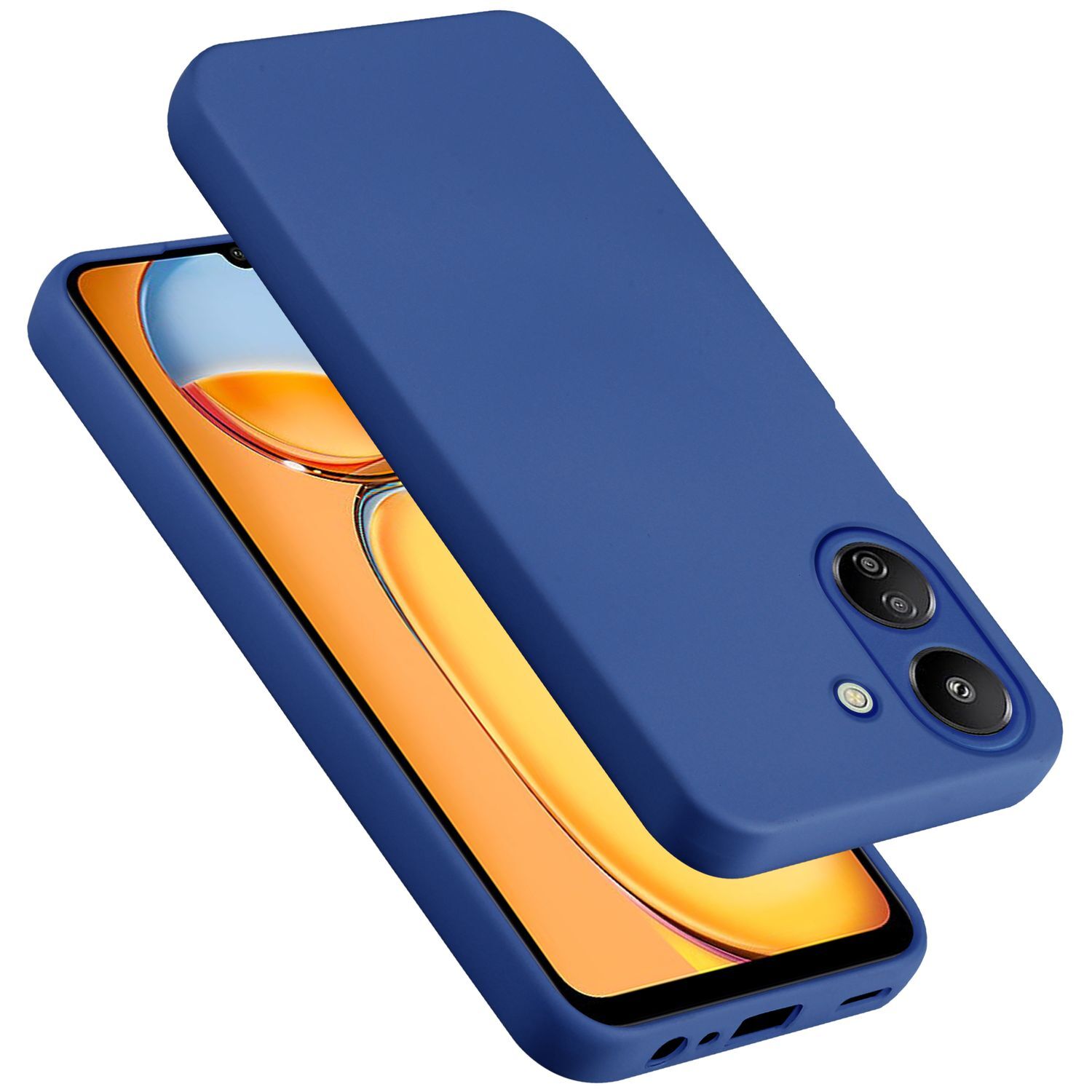 Xiaomi Redmi 13C Cover Etui Case (Blå) | Elgiganten | Elgiganten