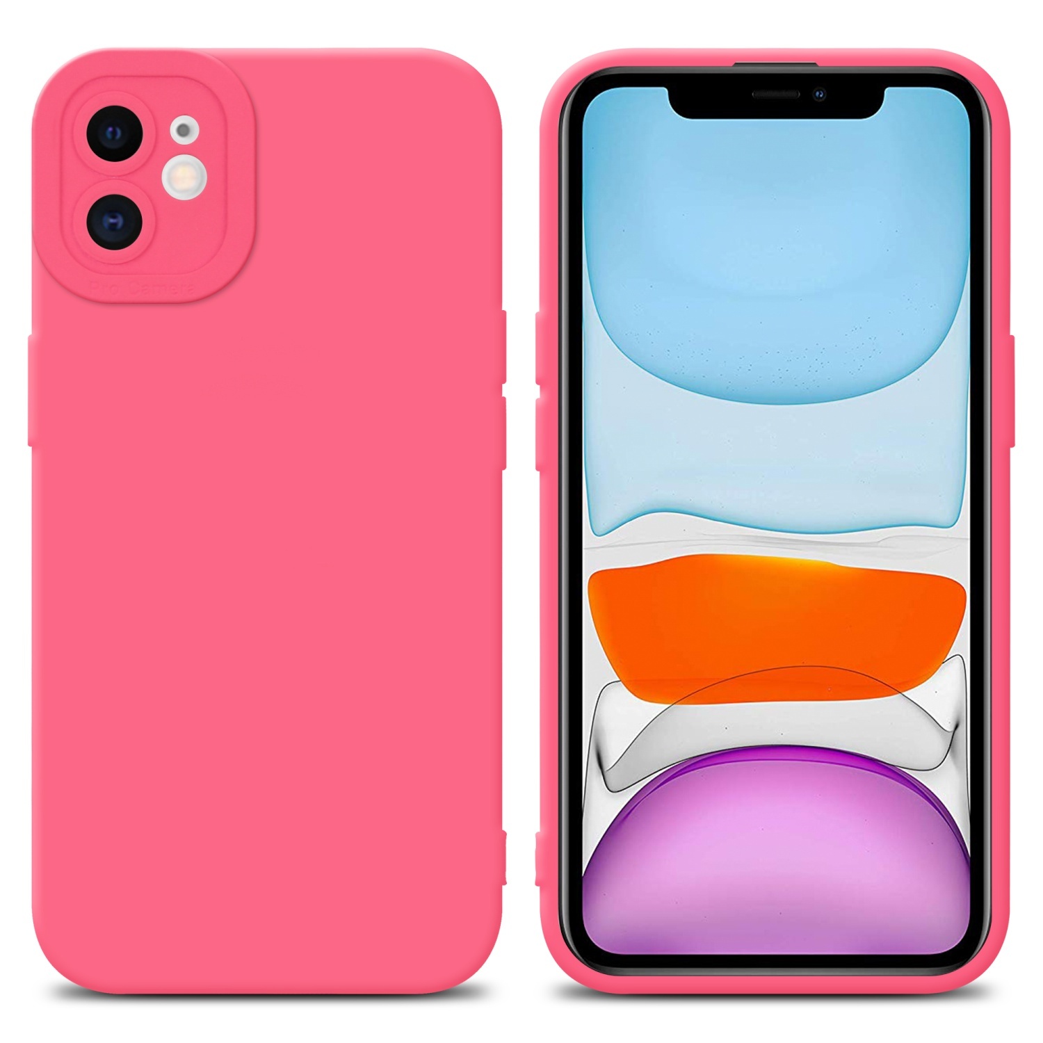 iPhone 12 Cover Etui Case (Rød) | Elgiganten | Elgiganten