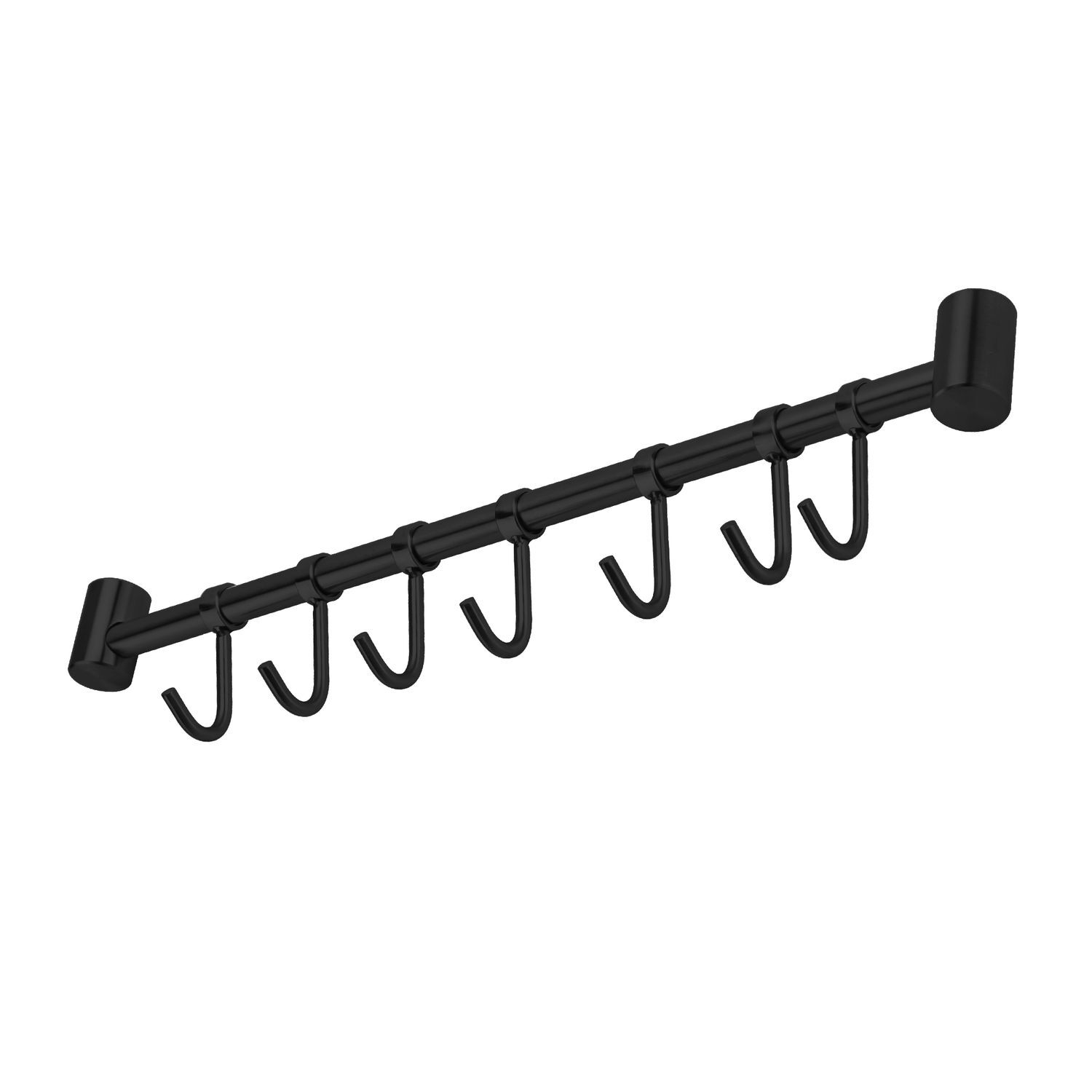 Hengende Kjøkkenskinne Kroker Veggholder (7 kroker) - Elkjøp | Elkjøp