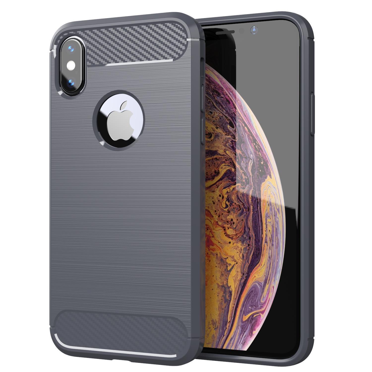 Deksel iPhone X / XS ultra slim (grå) - Elkjøp | Elkjøp