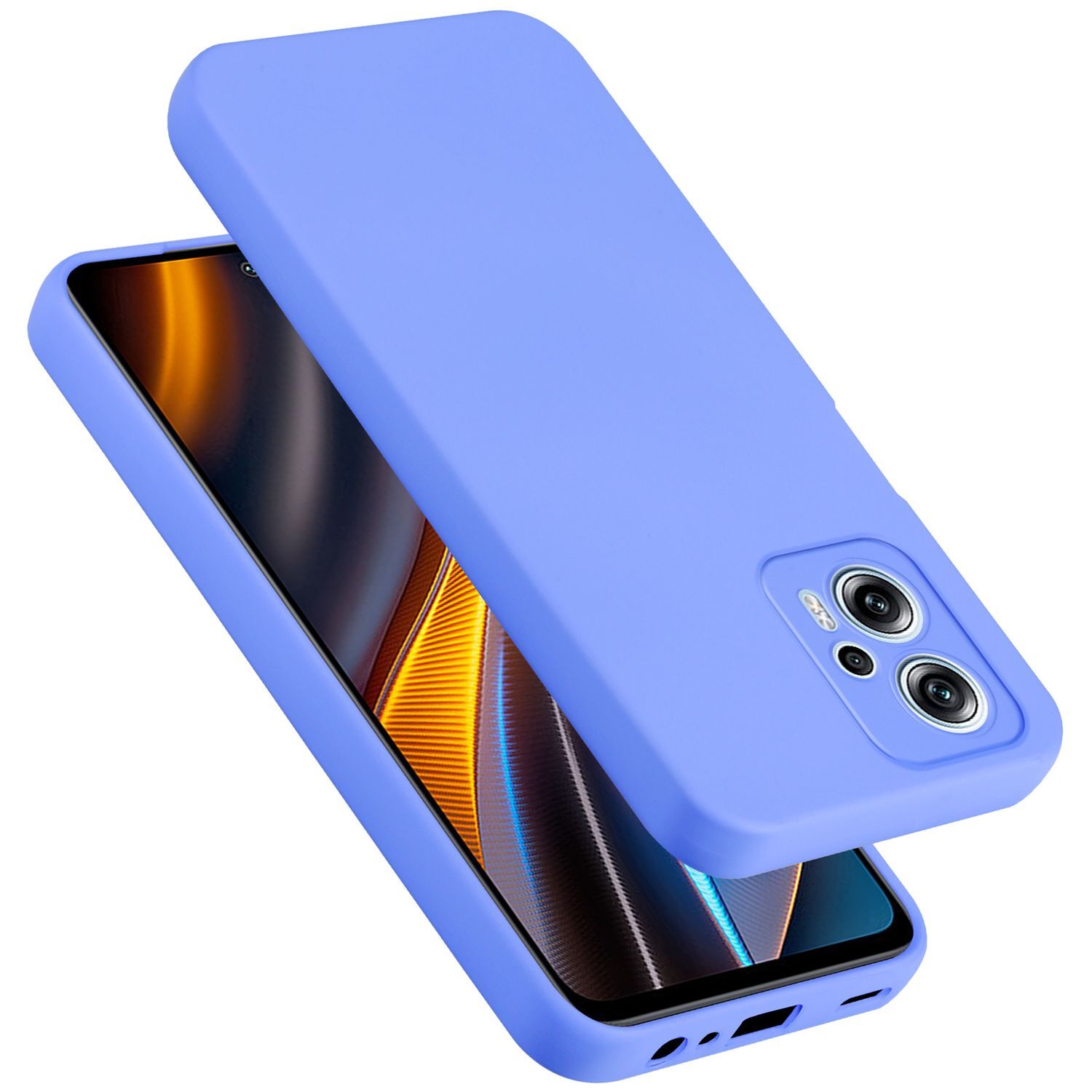 Xiaomi Poco X4 GT Cover Etui Case (Lilla) | Elgiganten | Elgiganten