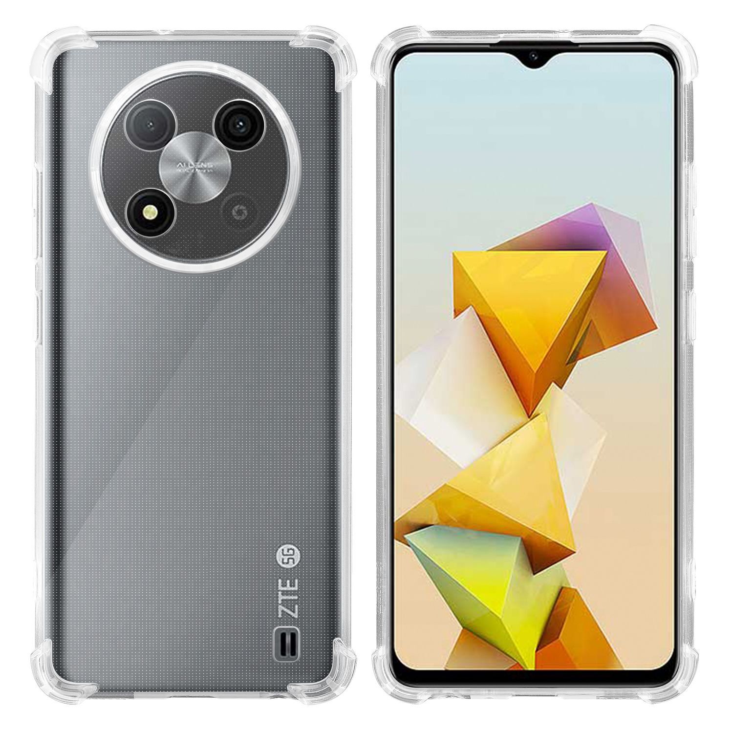 ZTE Blade A73 5G Cover TPU Etui (Gennemsigtig) | Elgiganten | Elgiganten