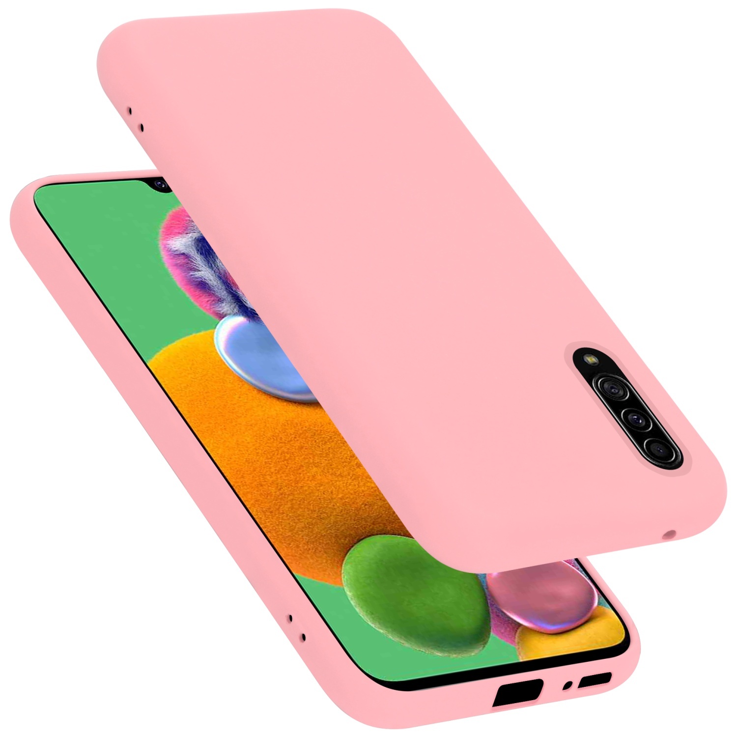 Samsung Galaxy A90 5G Cover Etui Case (Lyserød) | Elgiganten | Elgiganten
