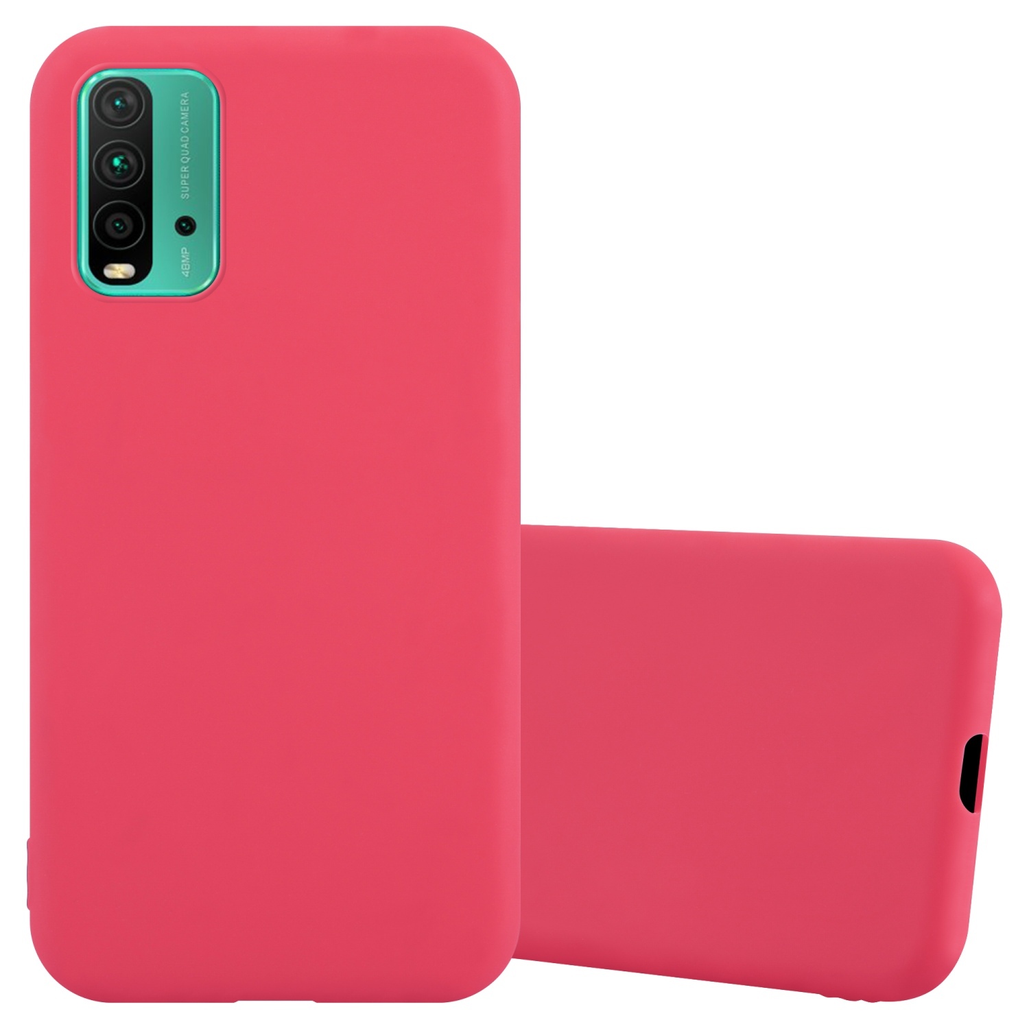 Cover Xiaomi RedMi 9T / POCO M3 Etui Case (Rød) | Elgiganten | Elgiganten