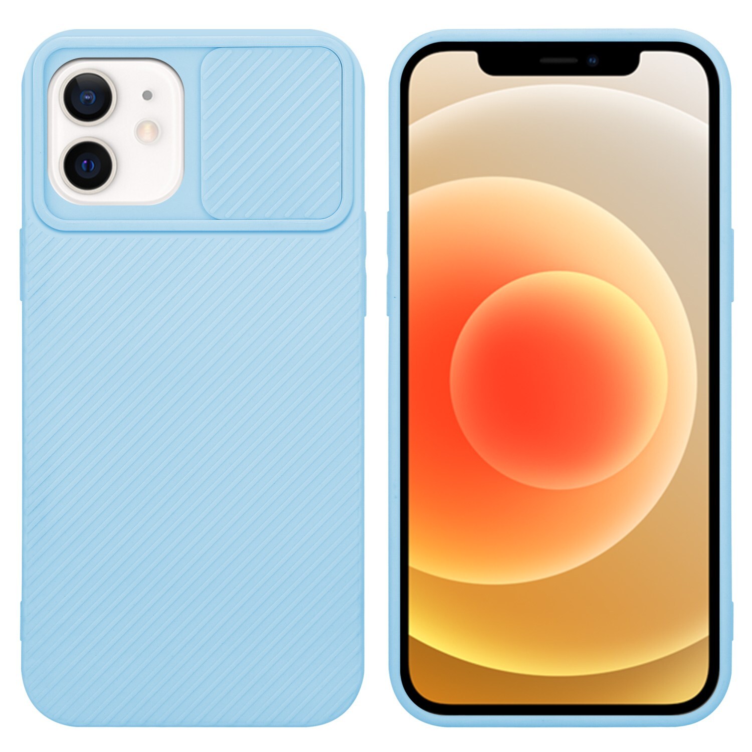 Deksel iPhone 12 cover (blå) - Elkjøp | Elkjøp