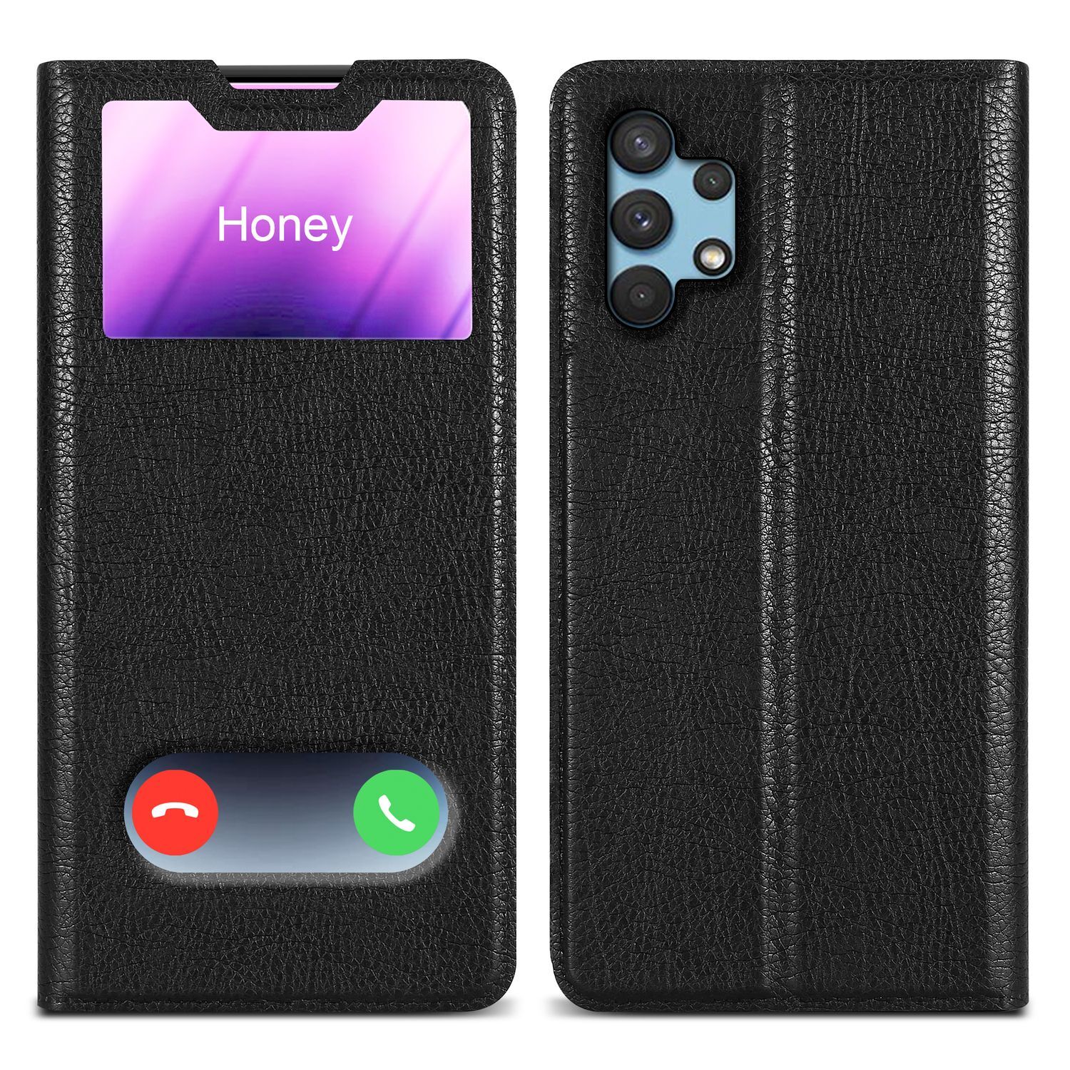 Samsung Galaxy A32 4G lommebokdeksel cover (svart) - Elkjøp | Elkjøp