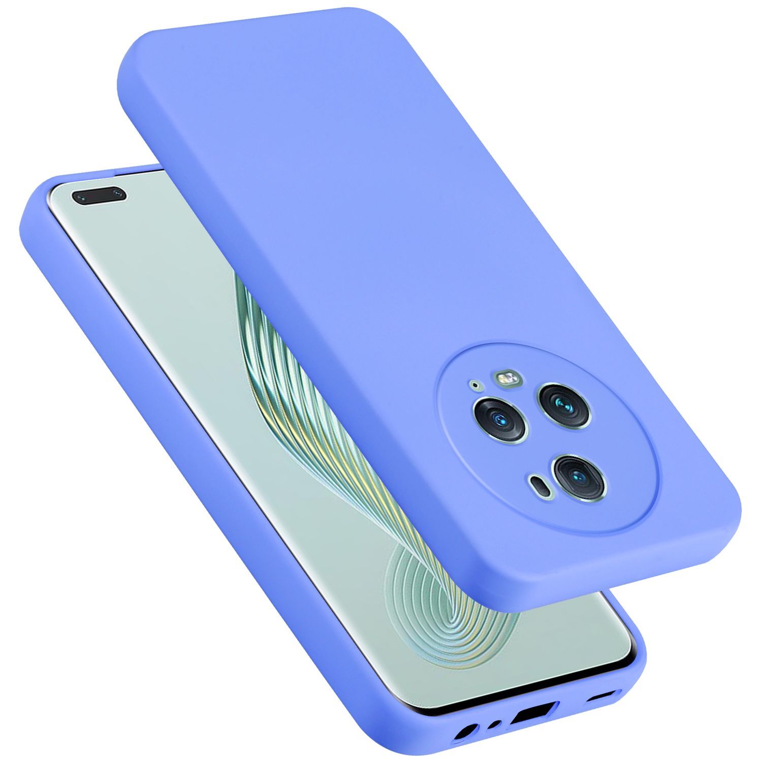 Honor Magic 5 Pro Cover Etui Case (Lilla) | Elgiganten | Elgiganten