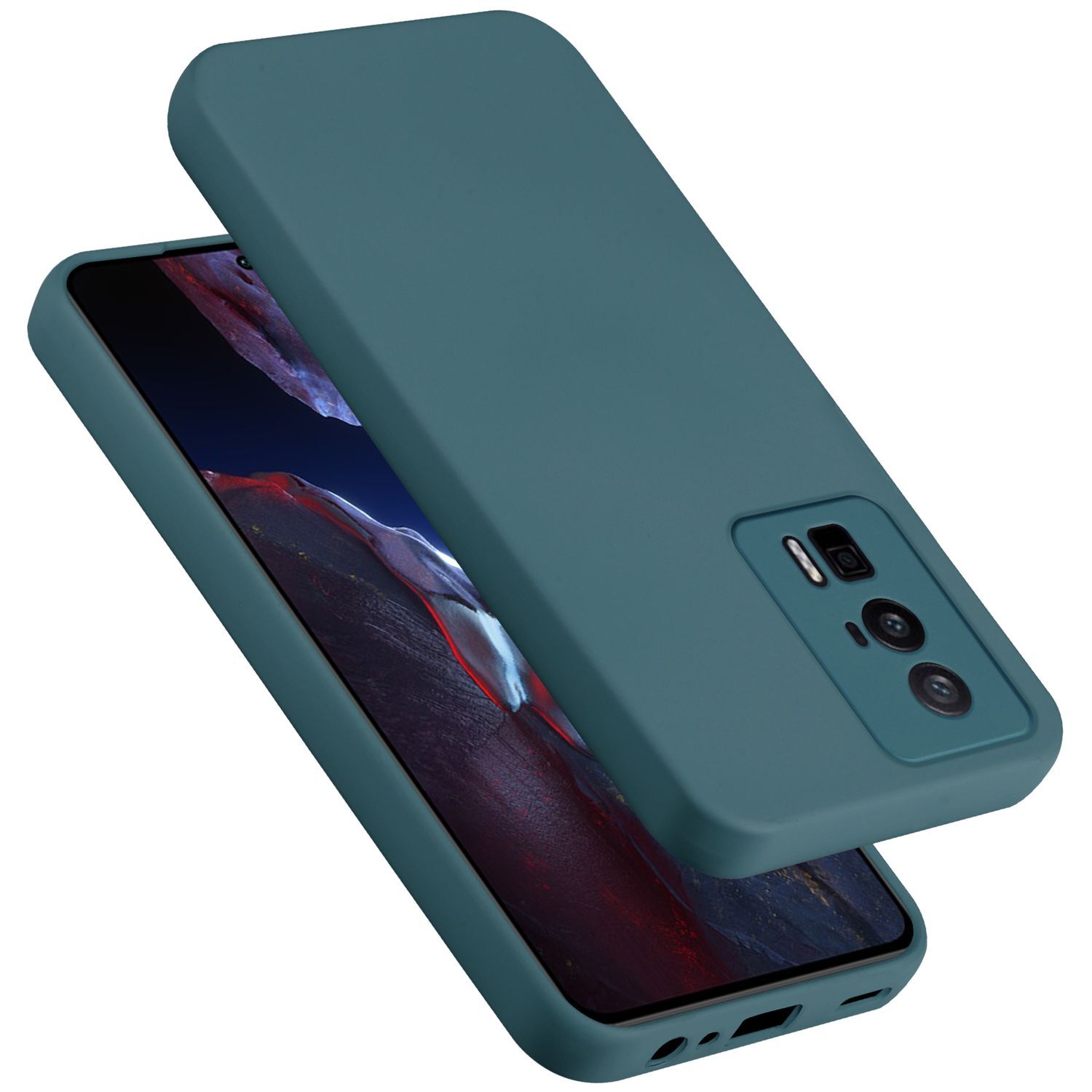 Xiaomi Poco F5 Pro Cover Etui Case (Grøn) | Elgiganten | Elgiganten