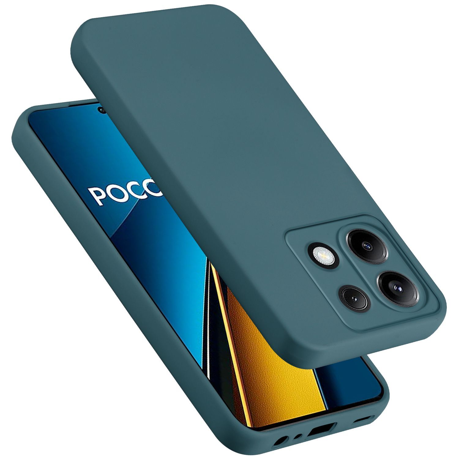 Xiaomi Poco X6 Cover Etui Case (Grøn) | Elgiganten | Elgiganten