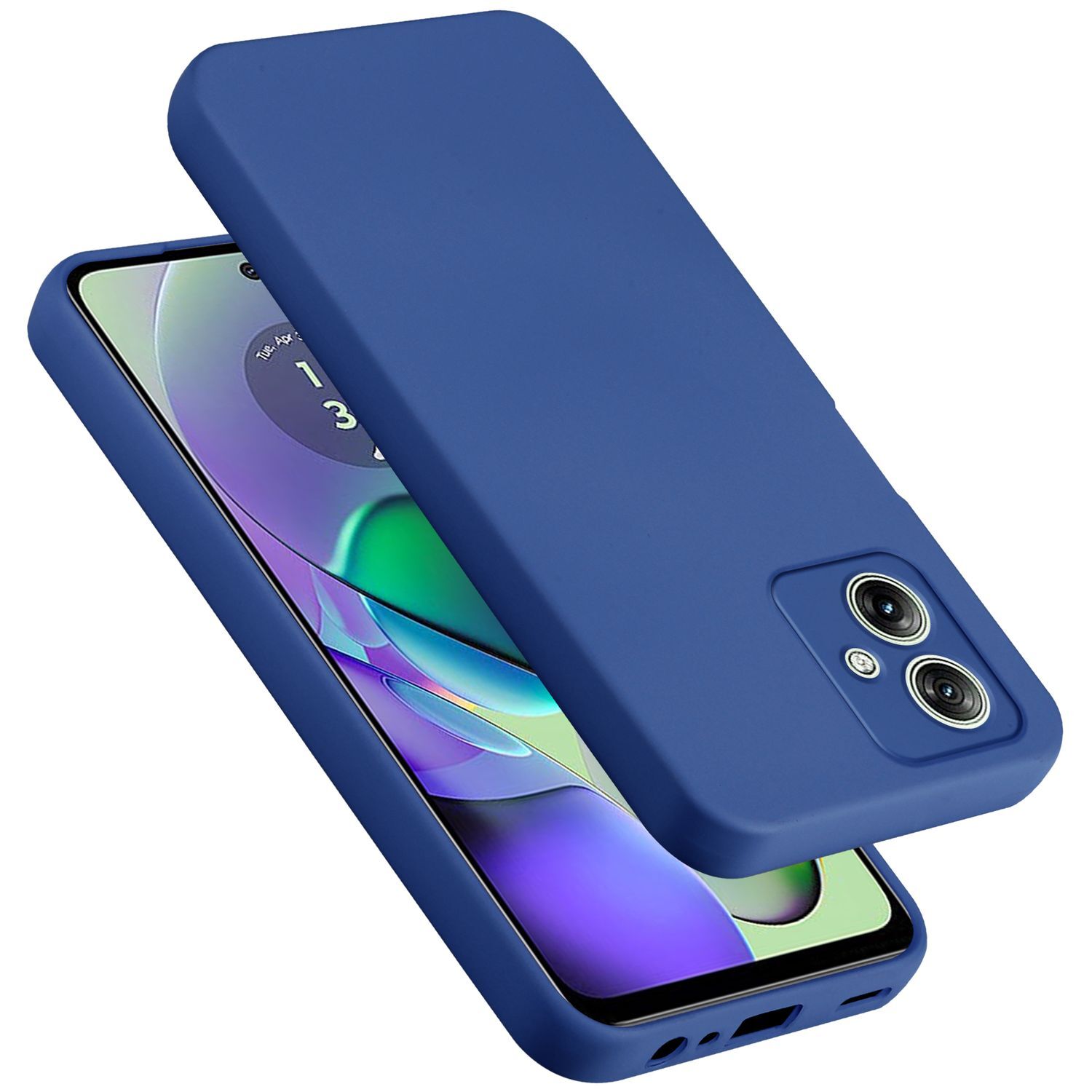 Motorola Moto G54 Cover Etui Case (Blå) | Elgiganten | Elgiganten