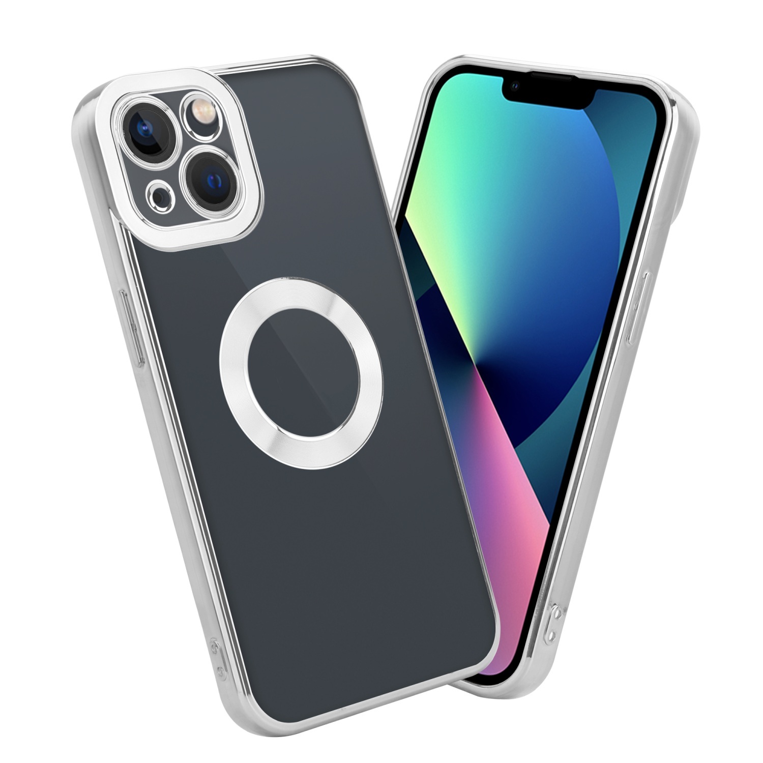 iPhone 13 silikondeksel Krom case (gjennomsiktig) - Elkjøp | Elkjøp