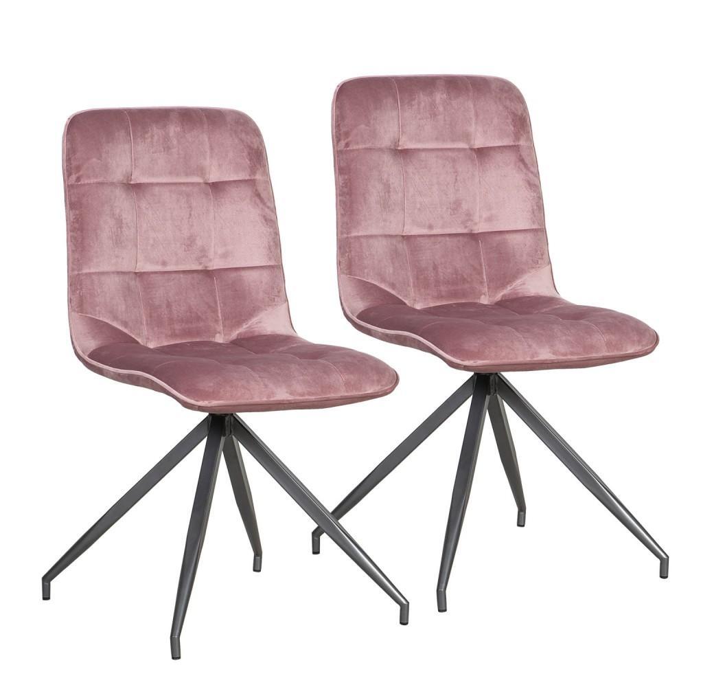 Stoler 2stk RIMINI rosa - Elkjøp | Elkjøp