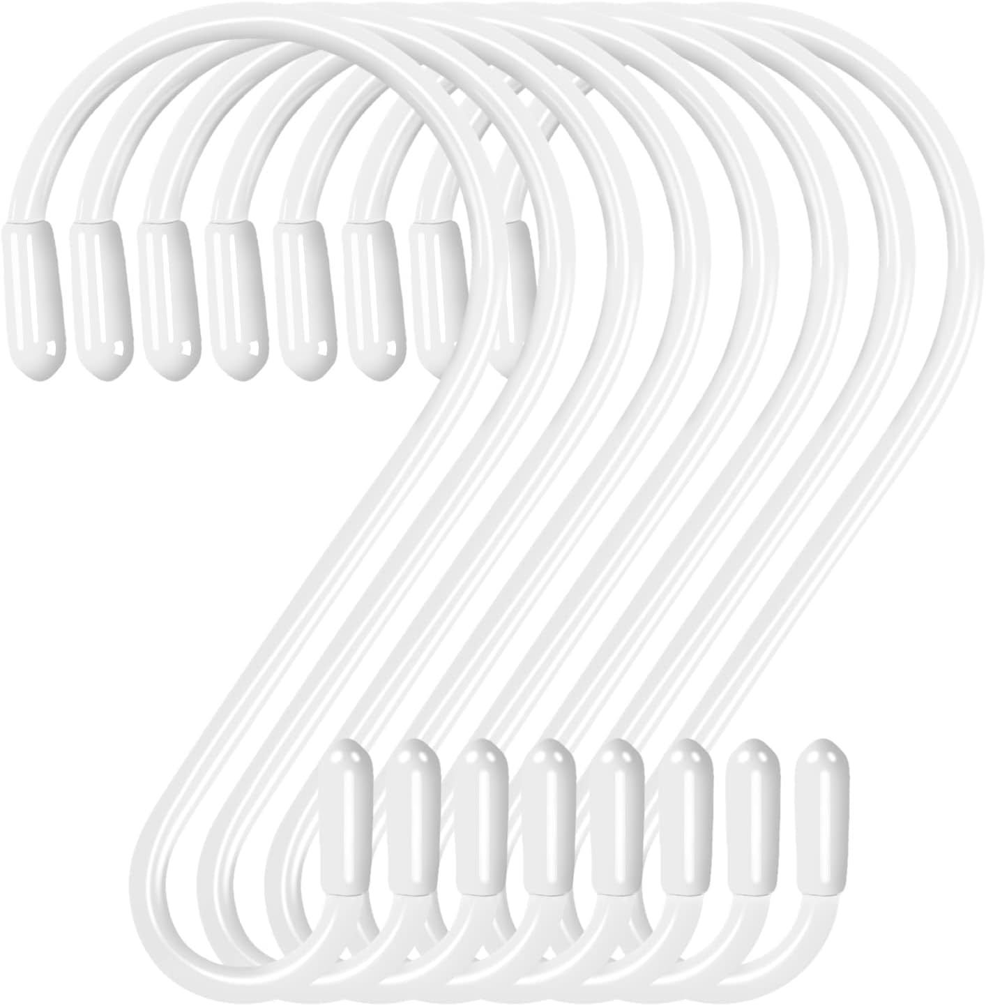 S-krokar för köksredskap 12-pack Vit - Elgiganten - Elgiganten