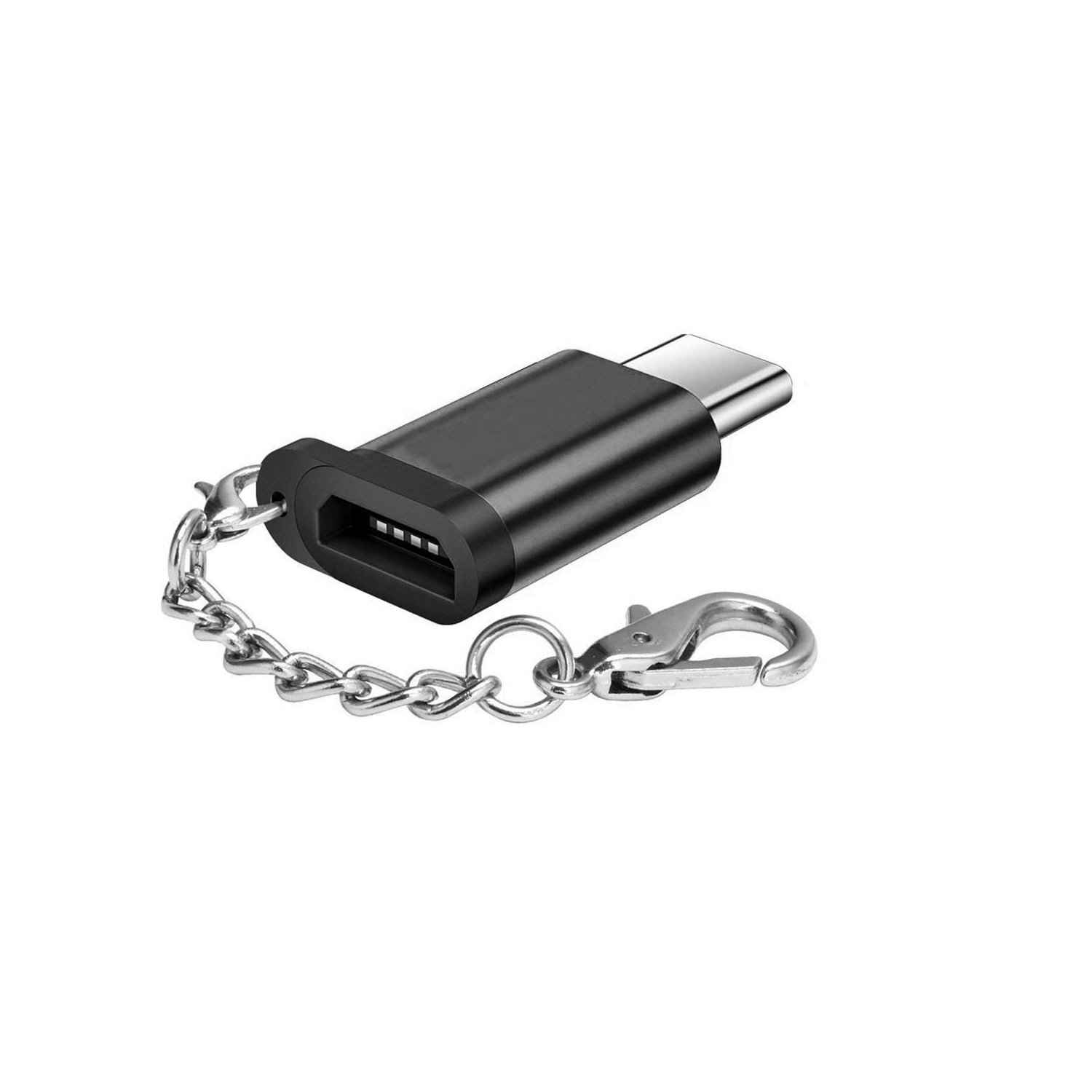 Micro USB till USB-C adapter - svart - Elgiganten - Elgiganten