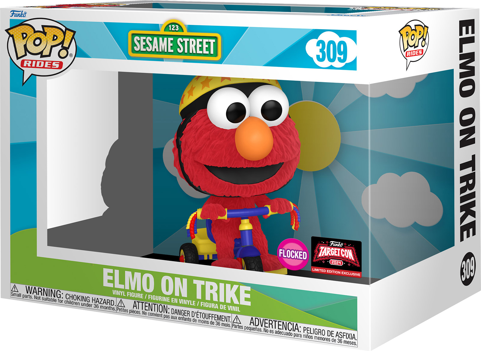 Funko Pop! Sesame Street figuuri (Elmo On Trike) - Gigantti verkkokauppa