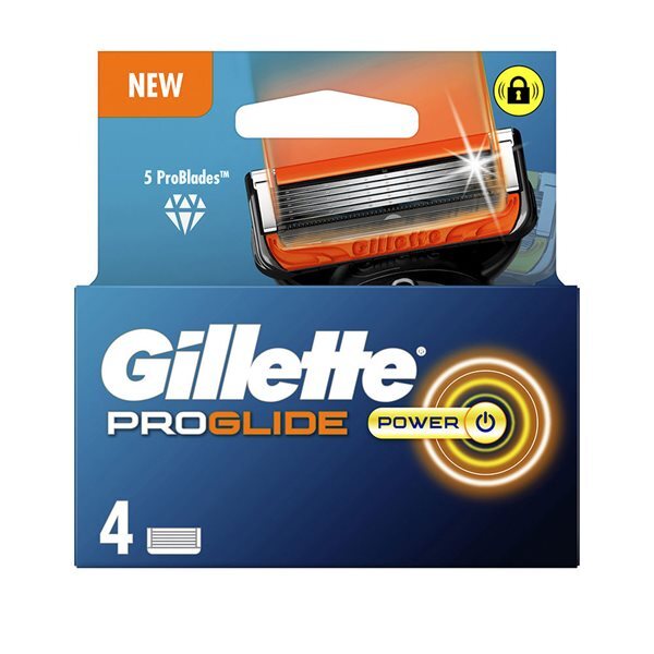 Gillette Fusion ProGlide Power Rakblad 4-pack - Elgiganten - Elgiganten