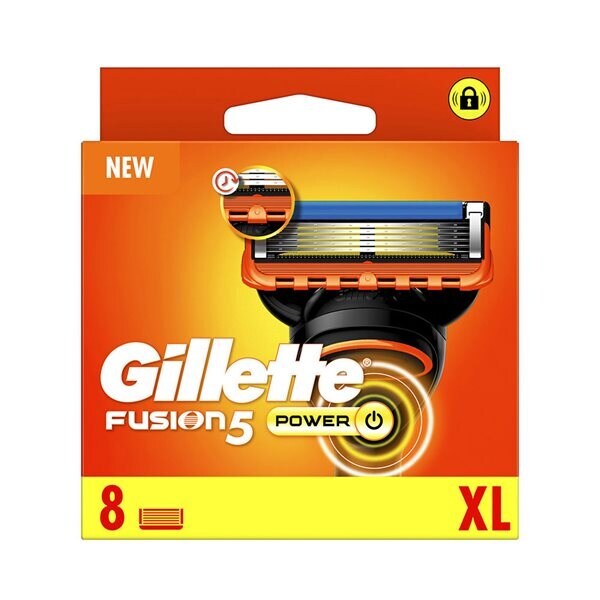 Gillette Fusion 5 Power Rakblad 8-pack - Elgiganten - Elgiganten