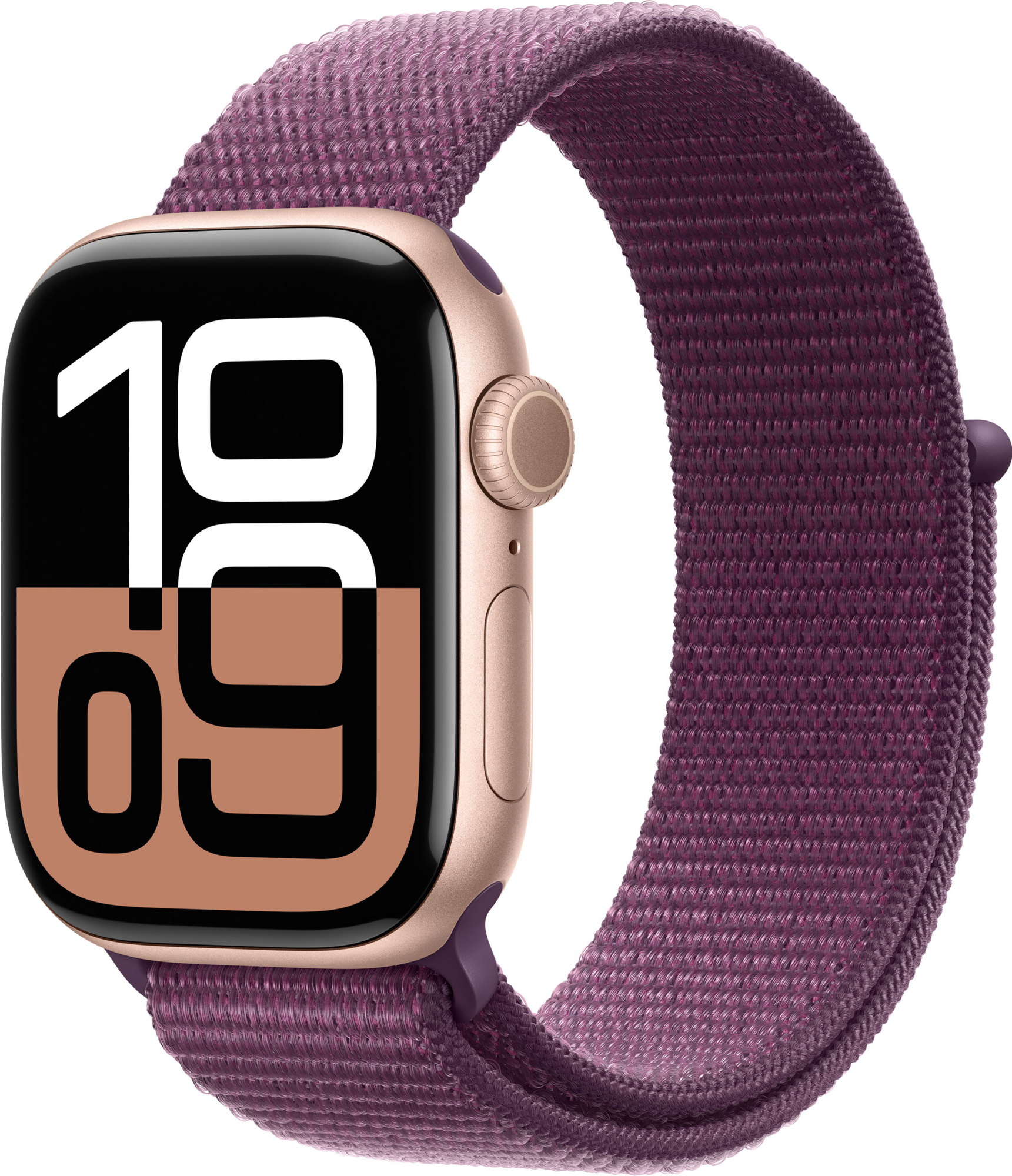 Apple Watch S10 42mm GPS+Cel (Rose Gold Alu/Plum Sport Loop ...
