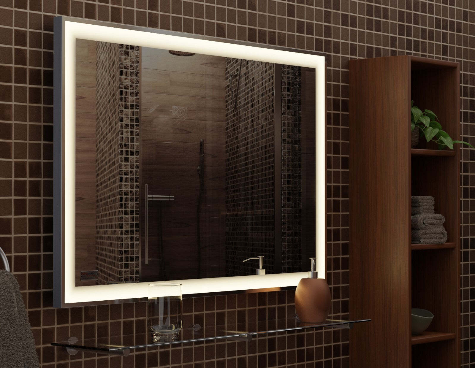 LED-Line IR Spegel - Aura - LED-Line IR Spegel - Aura - 900 Watt - 22 ...