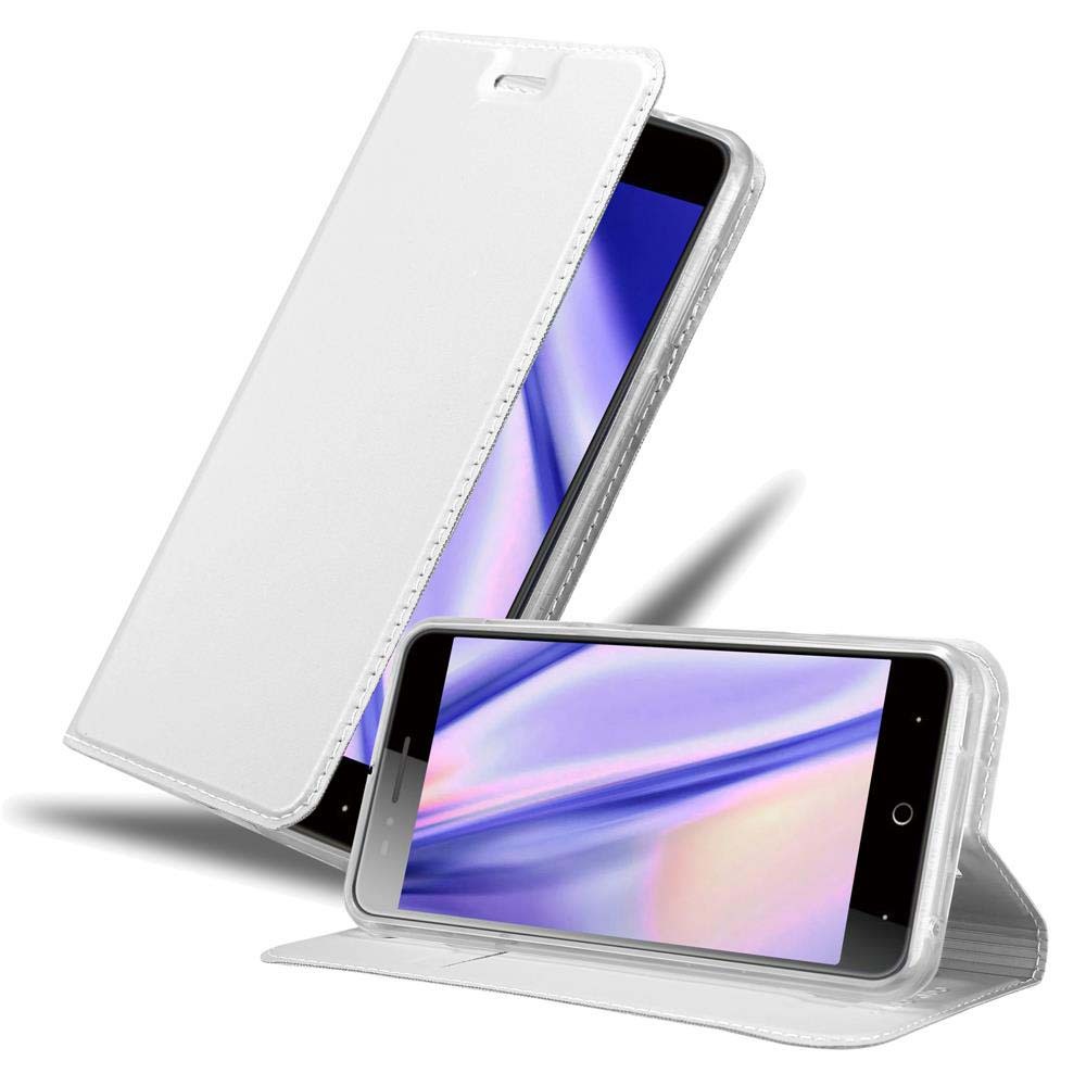 ZTE Blade A612 lommebokdeksel etui (sølv) - Elkjøp | Elkjøp