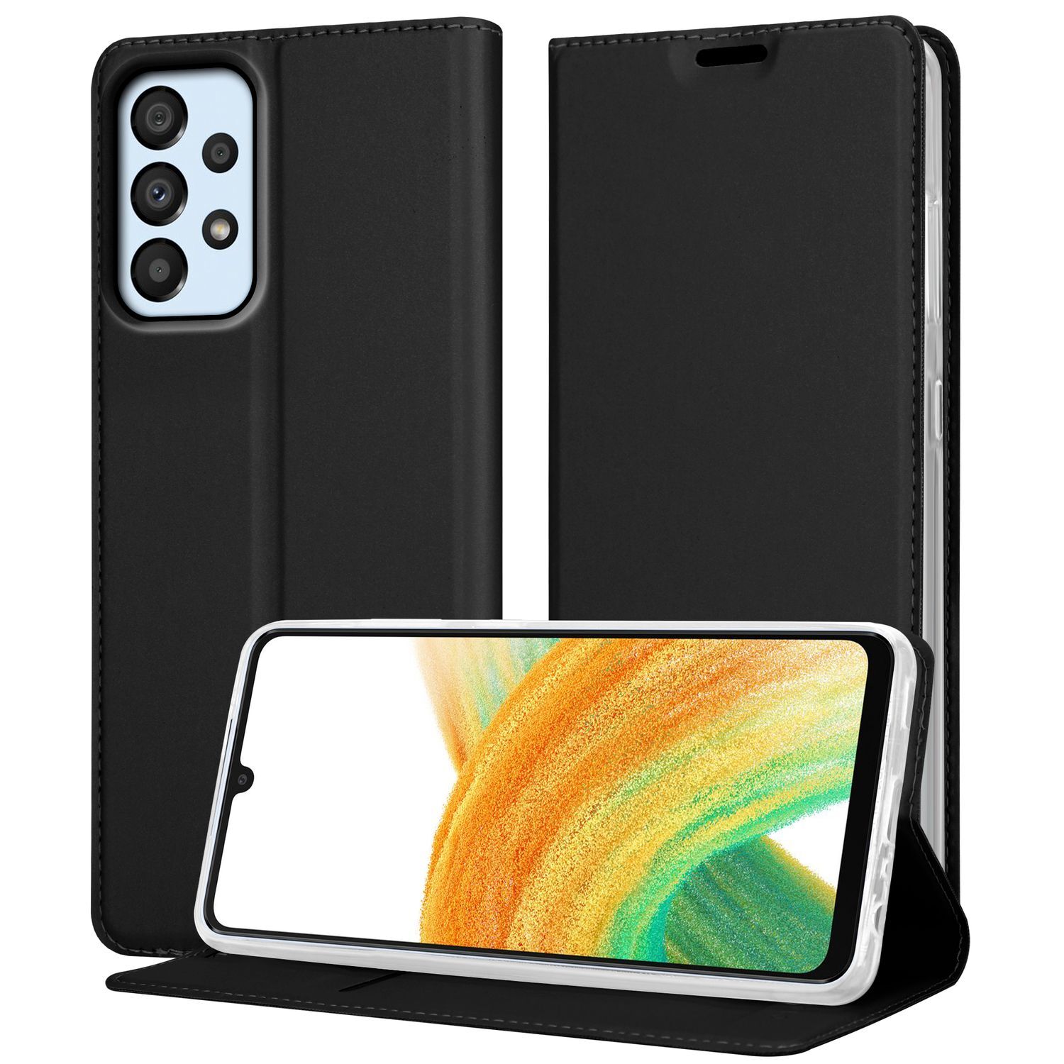 Samsung Galaxy A33 5G Cover Etui Case (Sort) | Elgiganten | Elgiganten