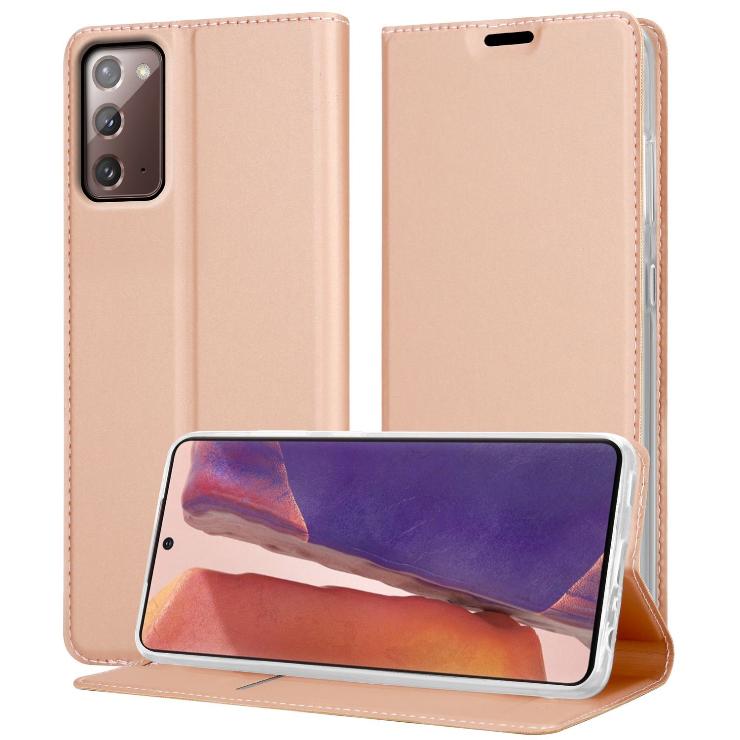 Samsung Galaxy NOTE 20 Cover Etui Case (Lyserød) | Elgiganten | Elgiganten