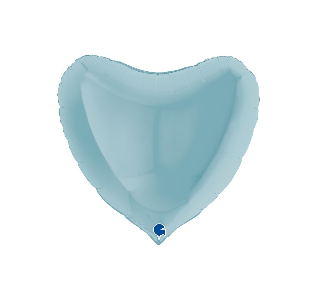 Sydän, pastellinsininen ilmapallo - Gigantti verkkokauppa