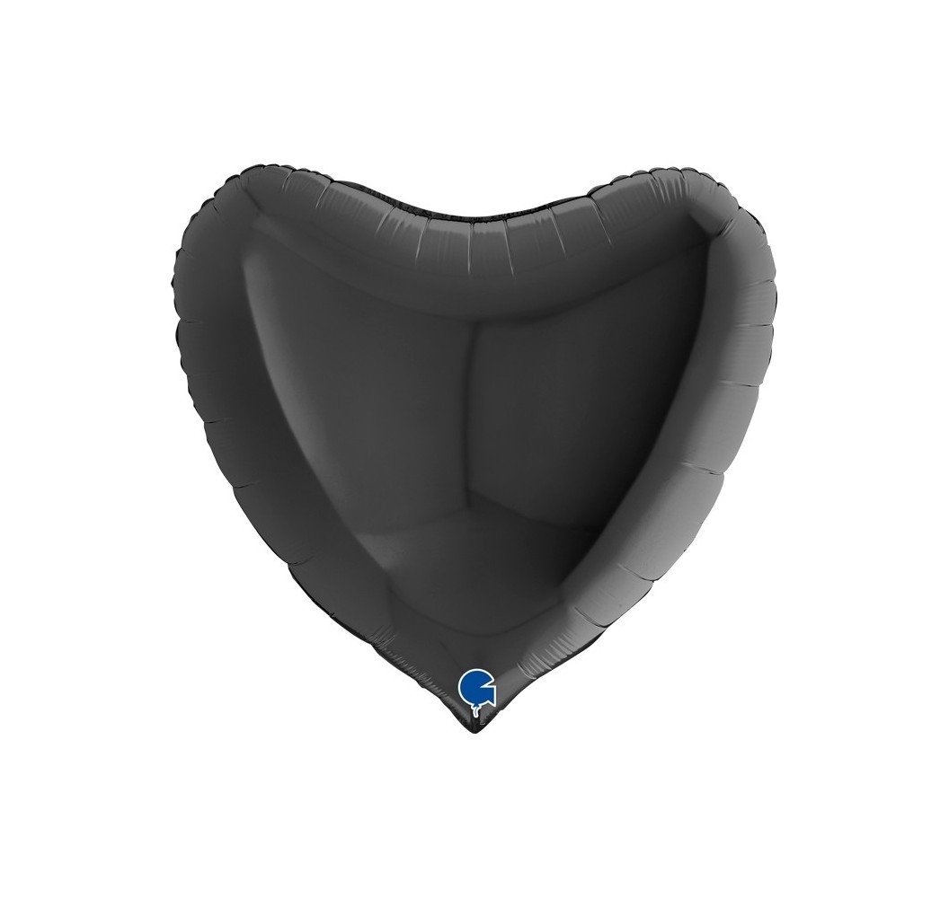 Hjerte Sort ballon | Elgiganten | Elgiganten