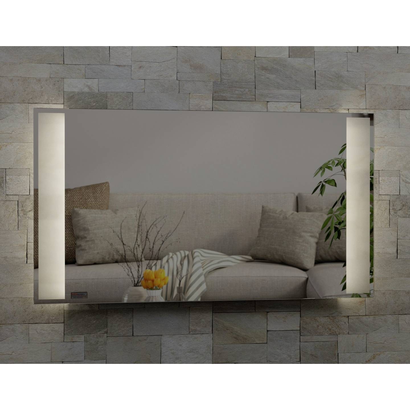 Infranomic GHE-S-SL-96-LED infraelement 400 W 7 m2 Titan - Elgiganten - Elgiganten